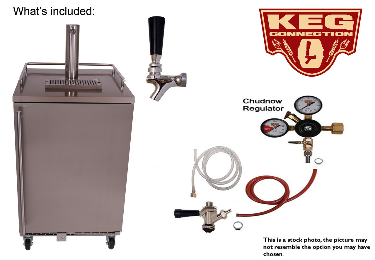 Tapdraft Build-In Stainless Steel Single Tap Kegerator
